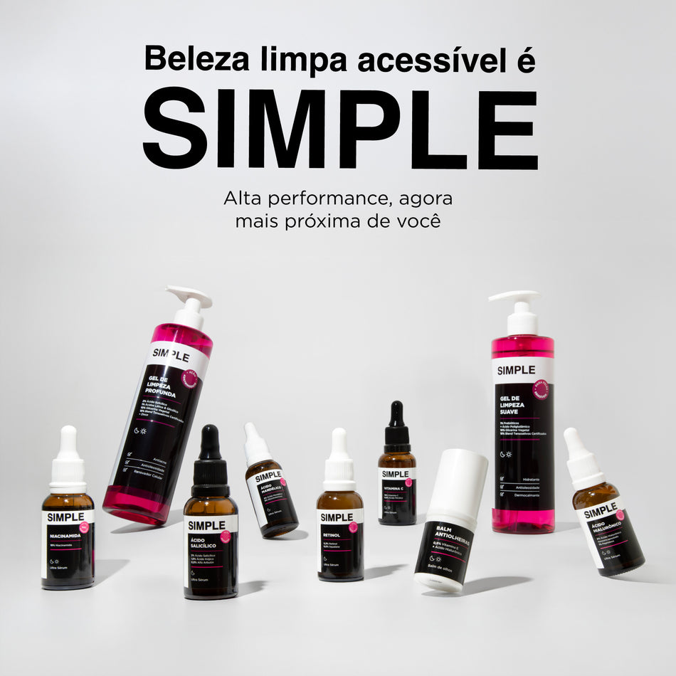 Novos Cosméticos Sustentáveis e Veganos da Simple