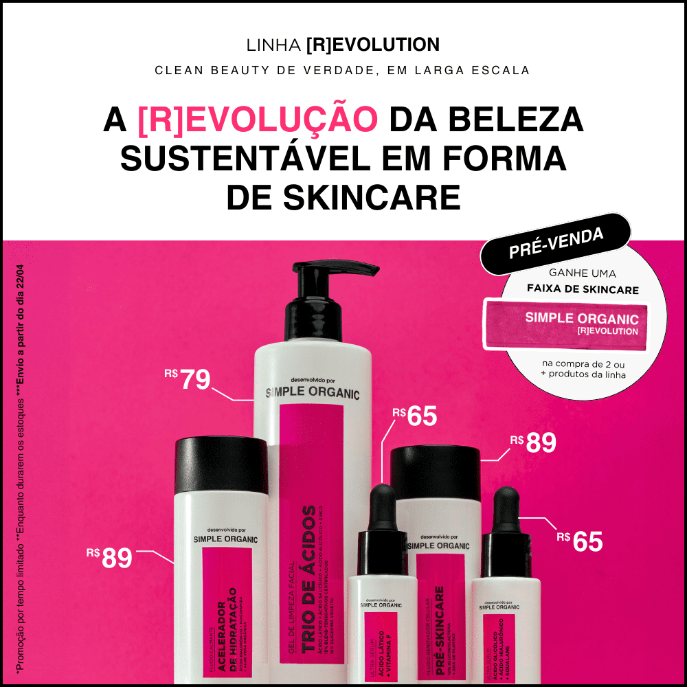 Simple Organic - Produtos de Beleza Sustentável, Skincare, Makeup