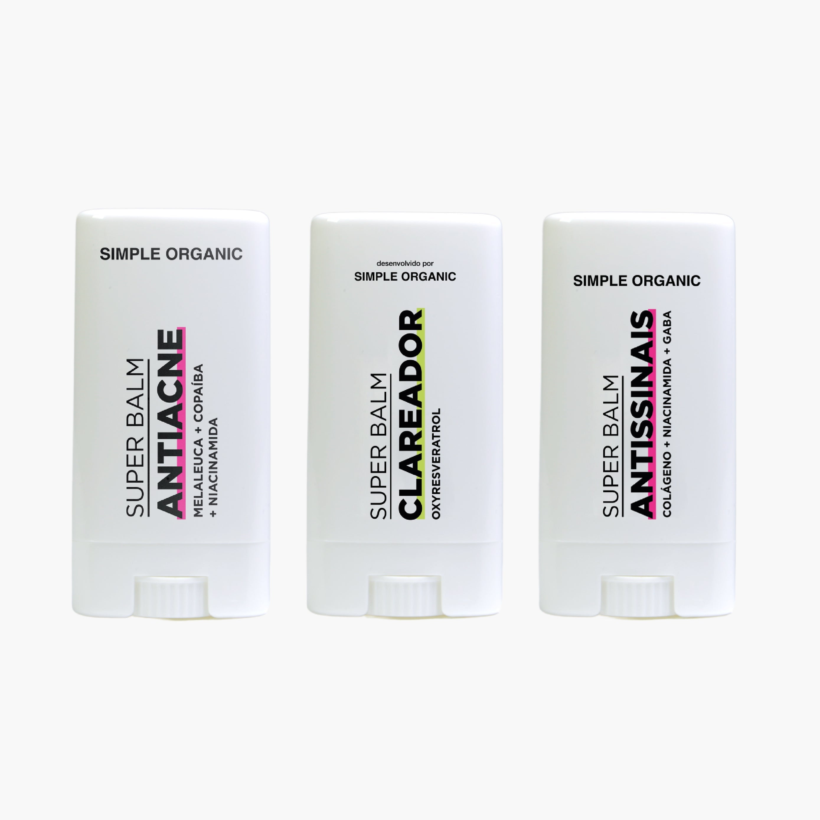 Super Balm Clareador para Manchas no rosto e corpo | Simple Organic